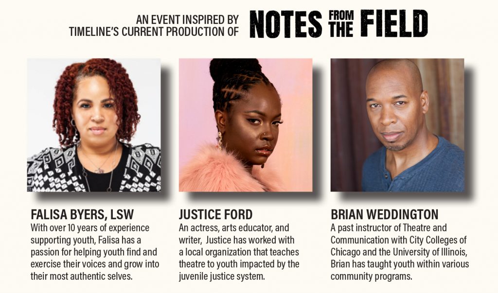 NOTES FROM OUR COMMUNITY - TimeLine Theatre